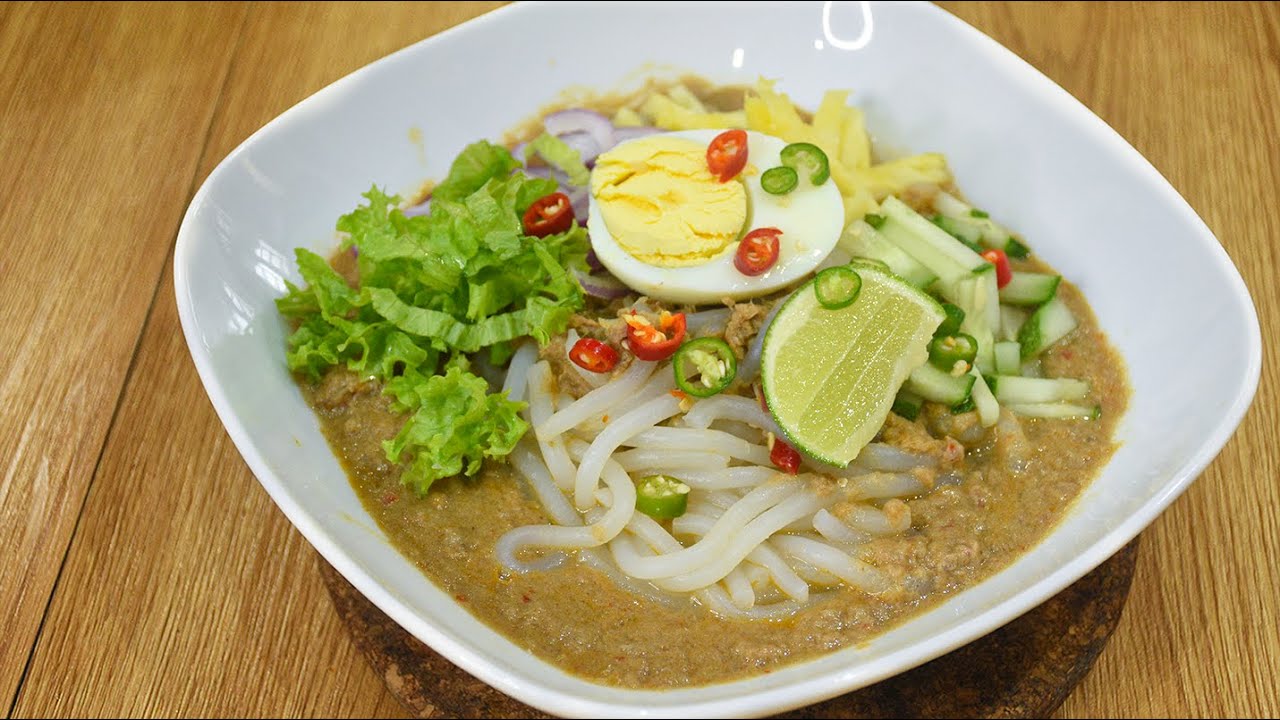 LAKSA UTAGHA RESEPI IBU SAYA (resepi turun-temurun) - YouTube