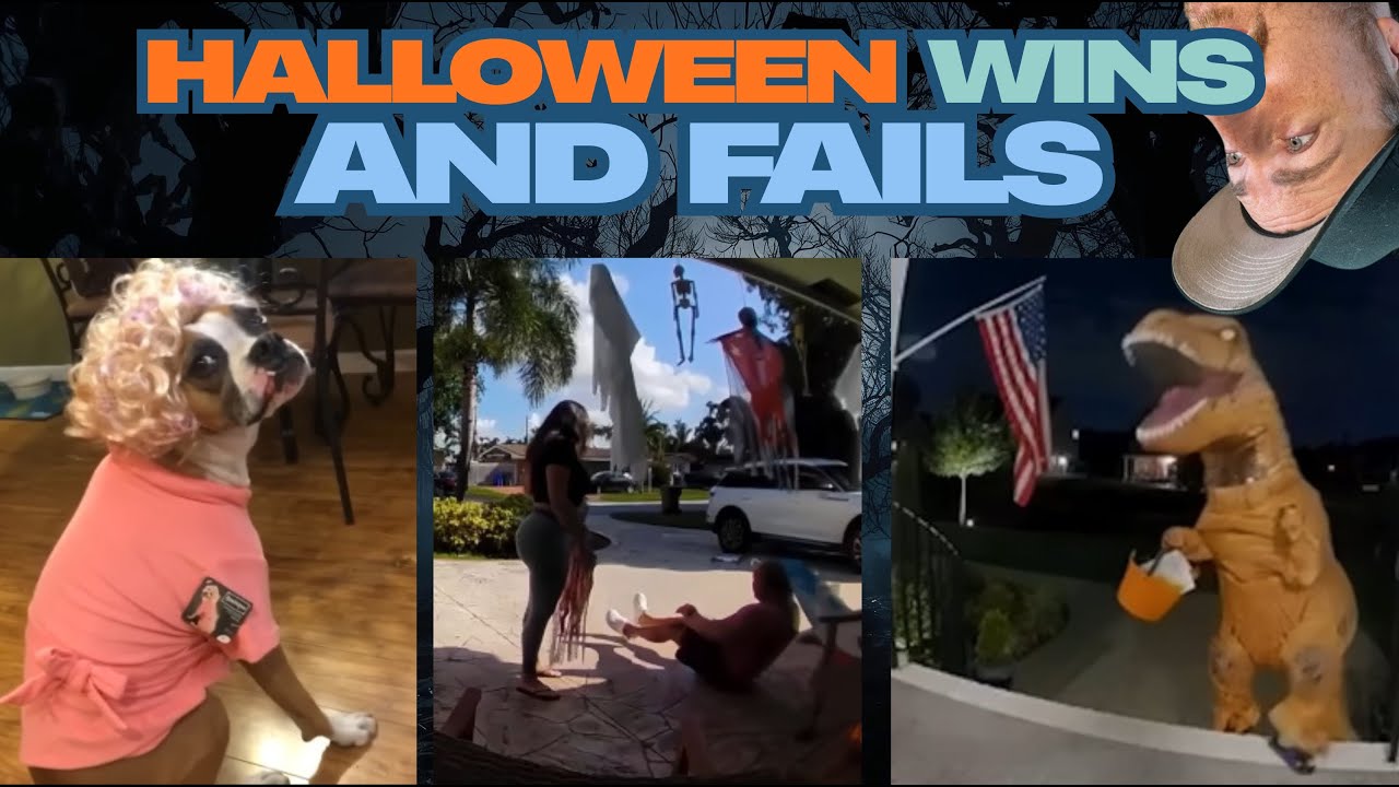 Halloween Wins and Fails you Can't Miss! (FUNNY CLIPS!) - YouTube