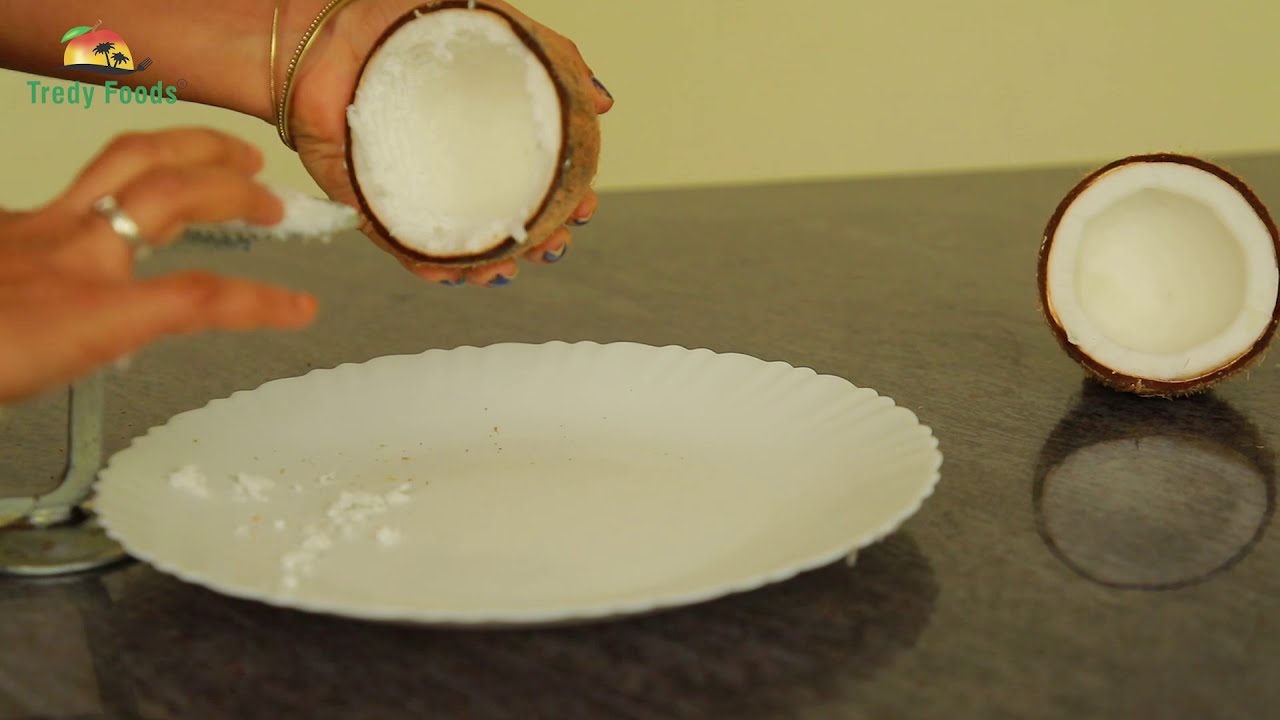 Table N Slab Fit Coconut Scraper/Coconut Grater - YouTube