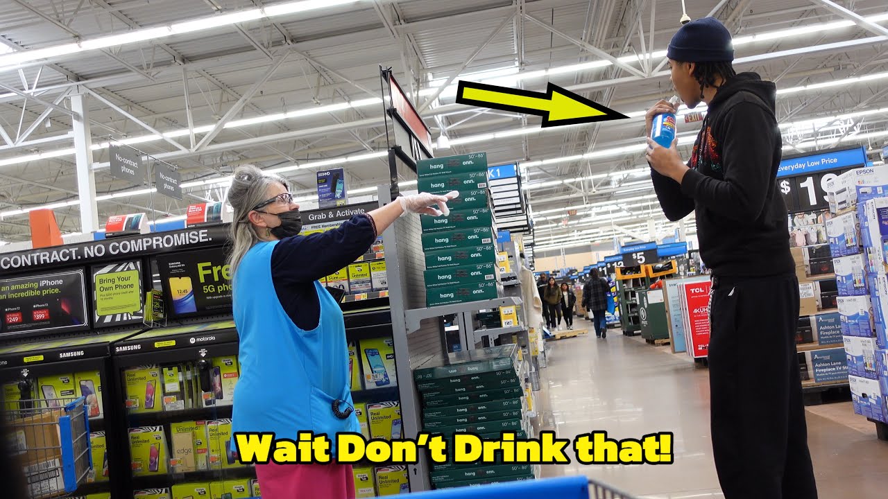 Drinking Fake Windex Prank - YouTube