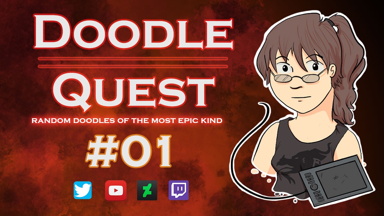 Doodle Quest - 01 - Misc Illustration - YouTube