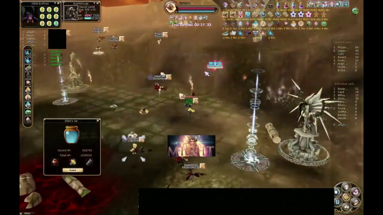 Flyff Aibatt Guild Siege 19 07 2020 xMight PoV - YouTube