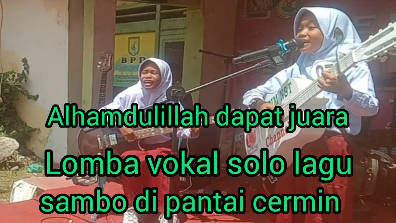 lomba vokal dapat juara - YouTube