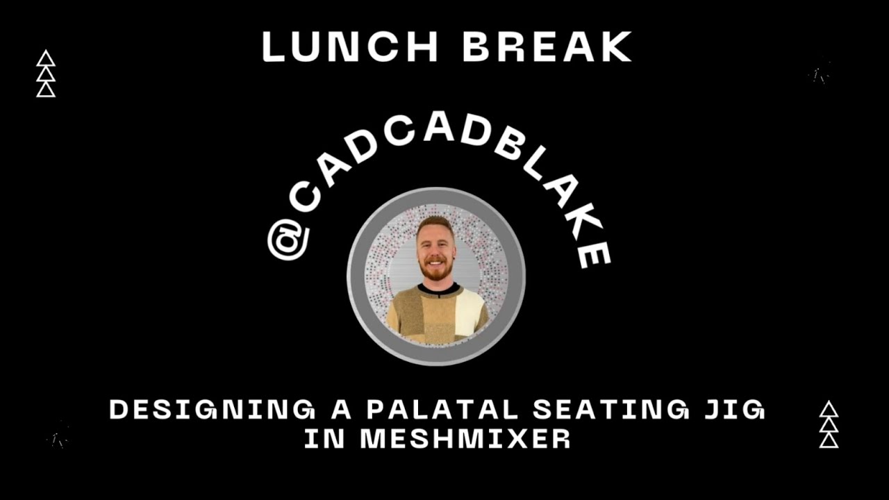 Designing a Palatal Seating Jig in Meshmixer - Ep. 6 - My Lunch Break ...