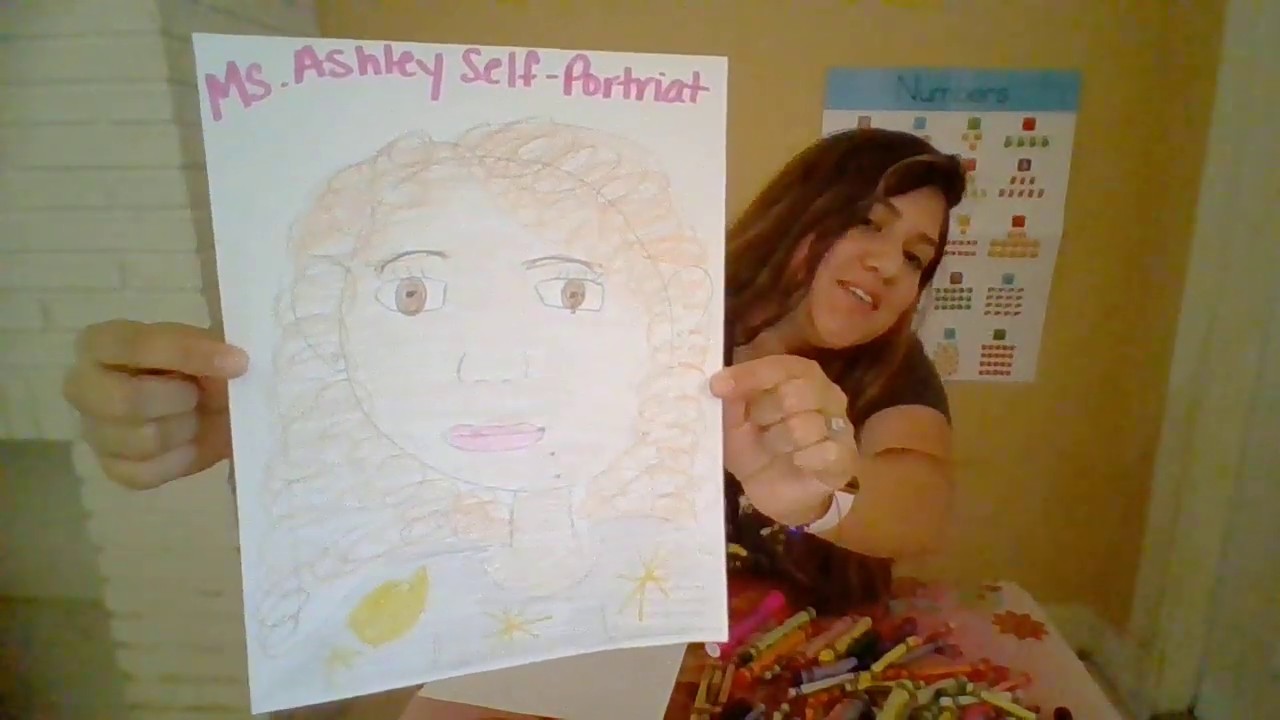 Self Portrait for Preschool; Distance Learning for Preschool - YouTube