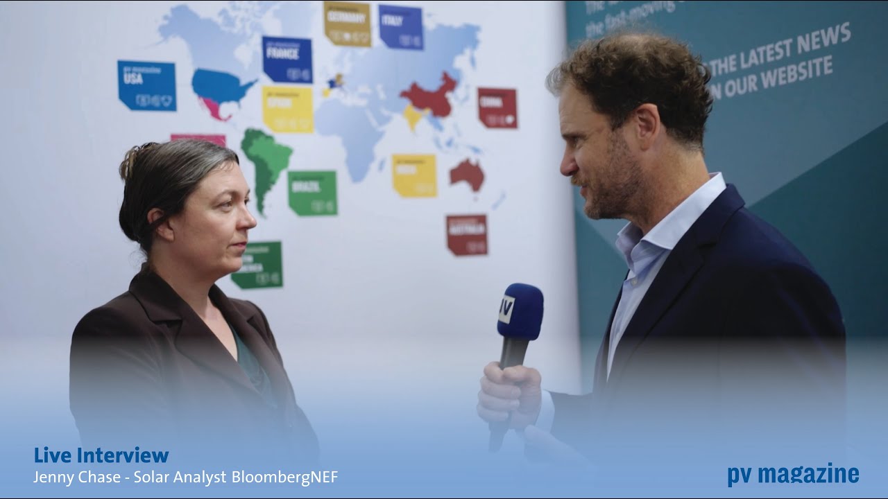 Intersolar2024 - Interview with Jenny Chase, Solar Analyst for ...