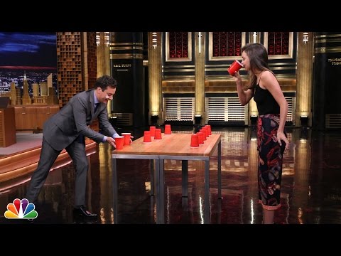 Flip Cup with Miranda Kerr
