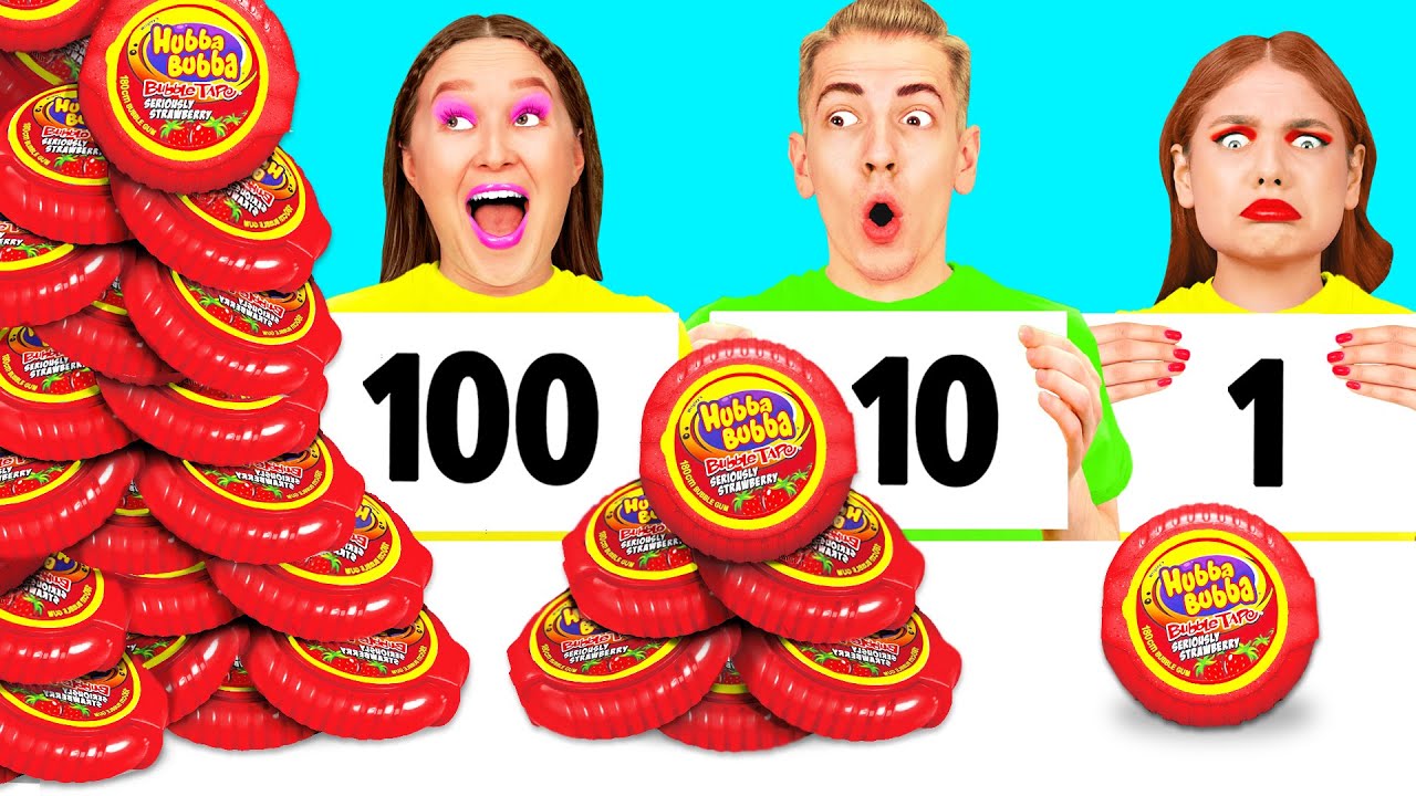 100 Layers of Food Challenge | Food Battle by BooGaGa - YouTube