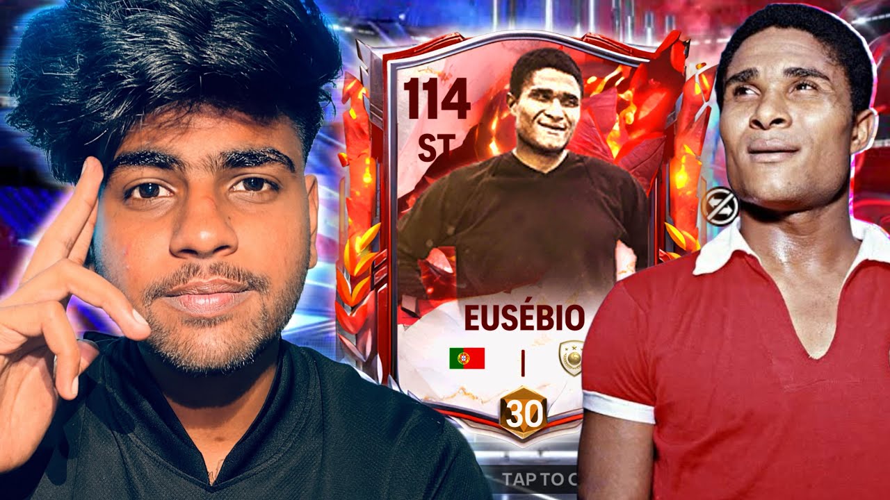I CAN’T BELIEVE THIS CARD! 🤯 EUSÉBIO IS A BEAST! | EAFC MOBILE | ARYANPLAYS - YouTube