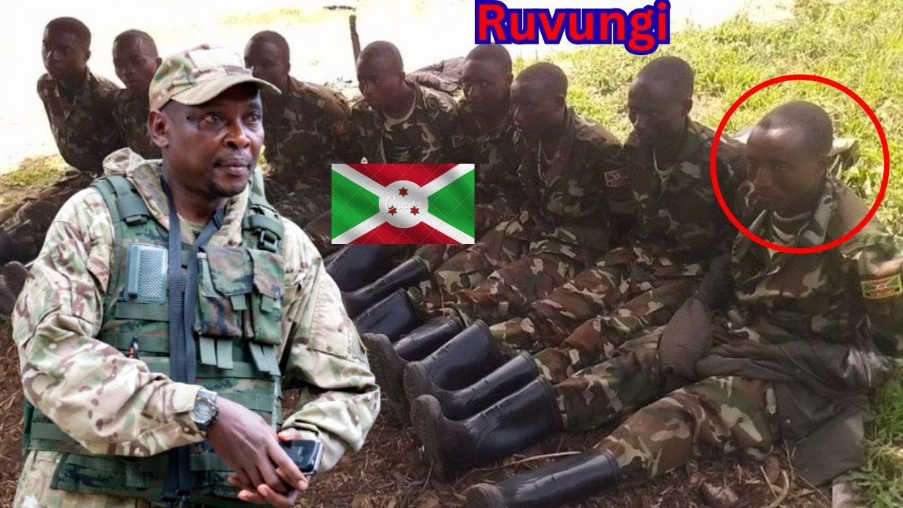 Col. Willy Ngoma Yerekanye Abarundi Bafatiwe kurugamba😪 Ibyo bagiye ...