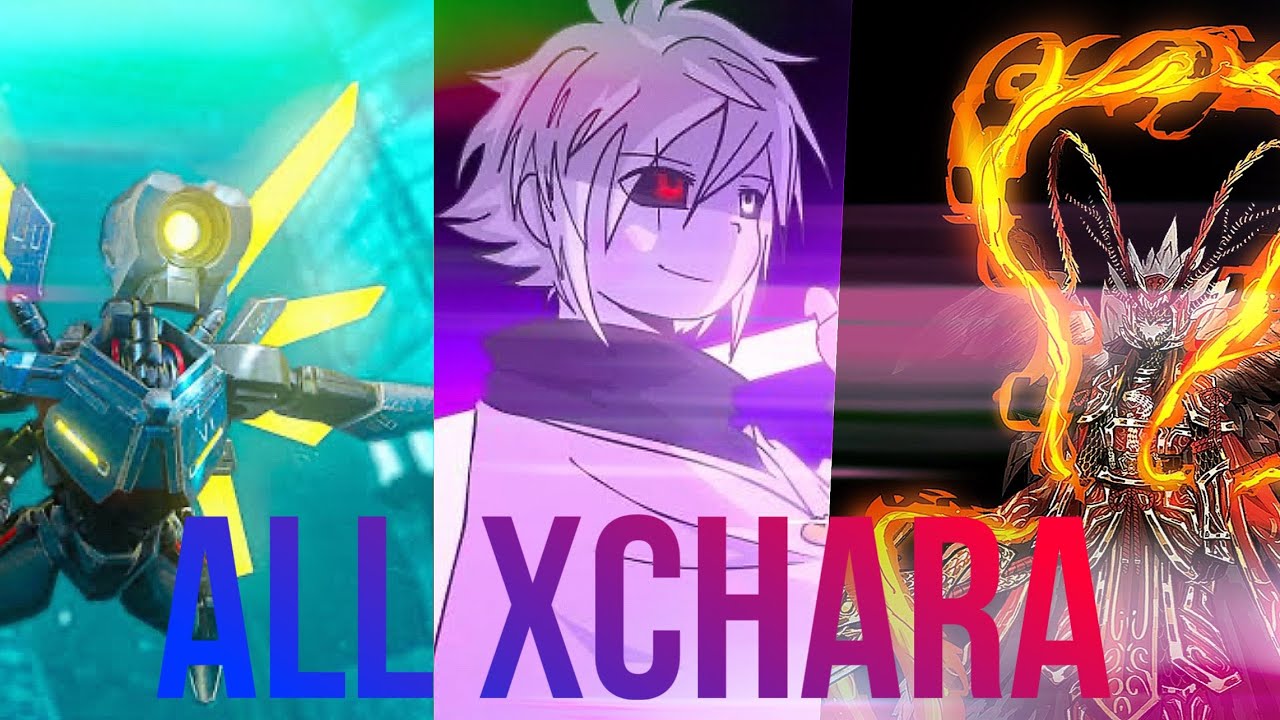 All X!chara Showcase |frostbite|Hallow| Sakura stand - YouTube