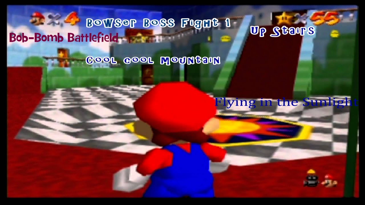 Super Mario 64 Walkthrough HD Main Menu - YouTube