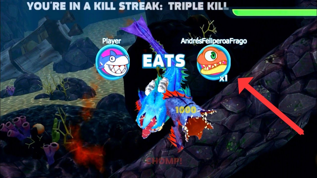 Hungry Shark Evolution - New Skin Mod Giant Monster Enemy ABYSSHARK ...