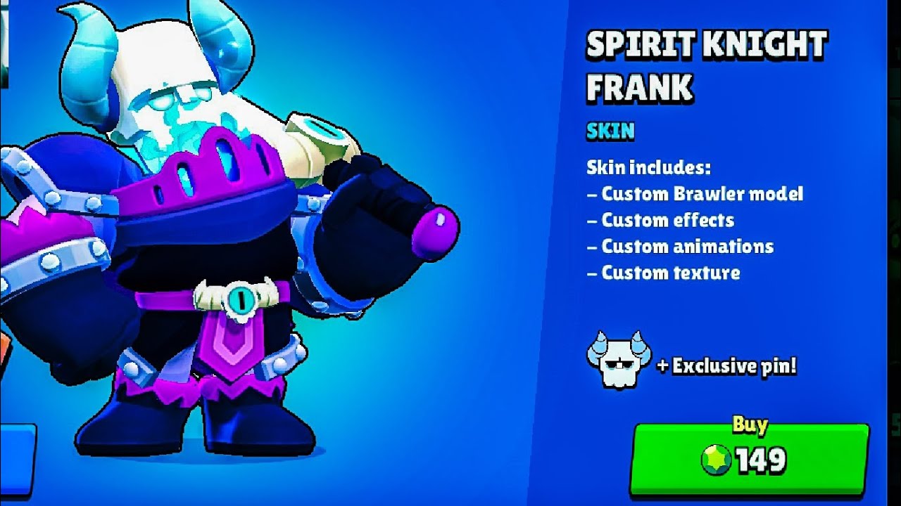 Am prezenta Skin pe FranK Spirit Knight este fain - YouTube