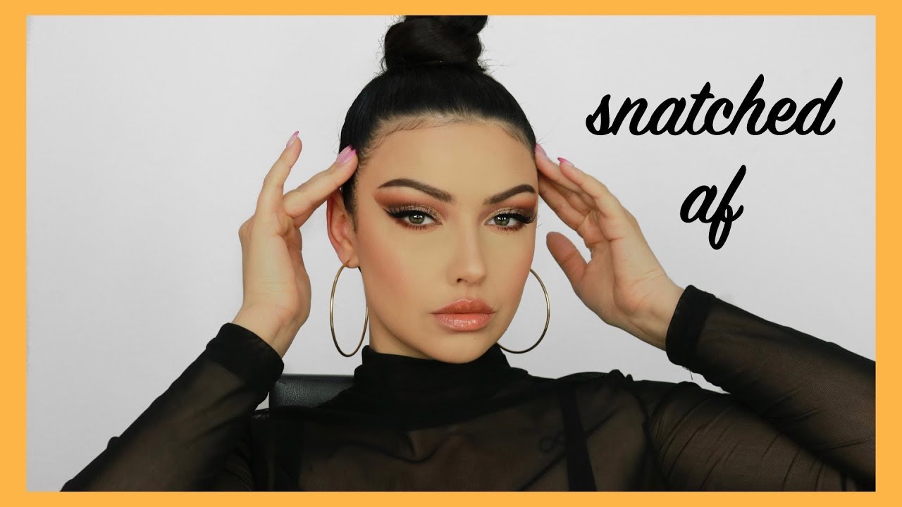 How to look SNATCHED AF Makeup Tutorial | v e r a - YouTube