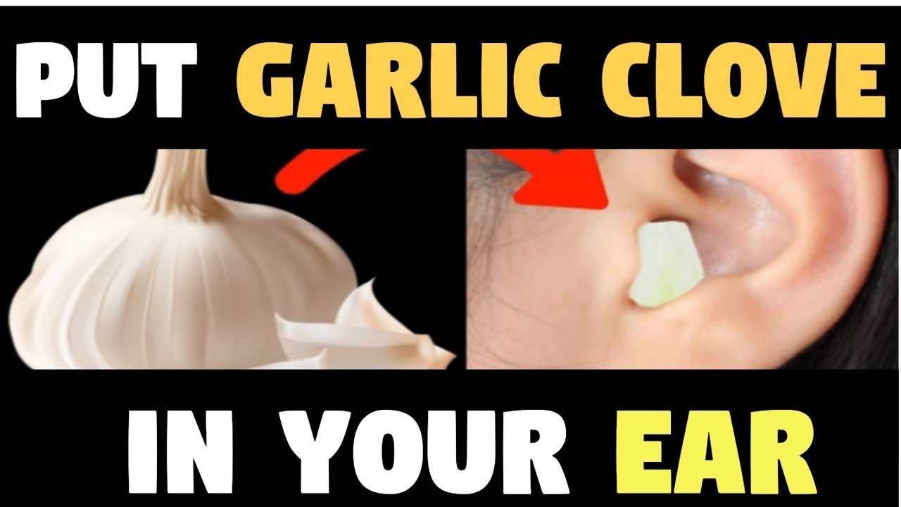 Look what happens if you put a GARLIC CLOVE in your ear - YouTube