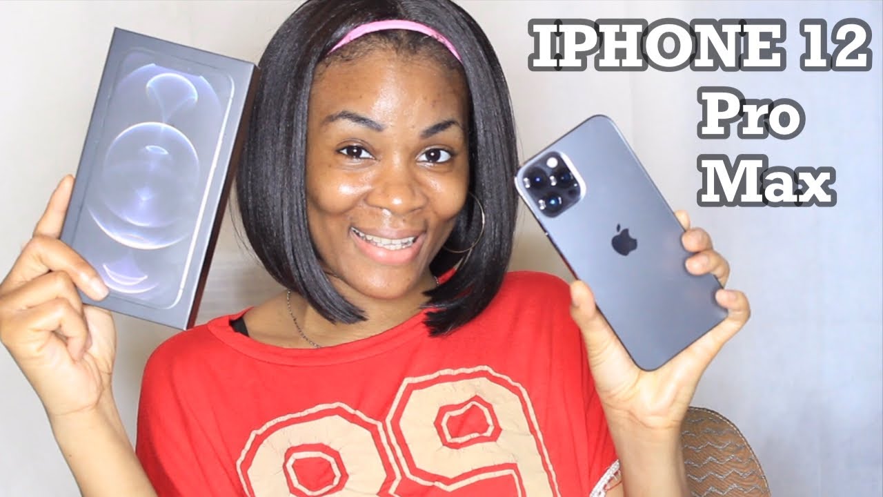 IPHONE 12 Pro Max Unboxing - YouTube