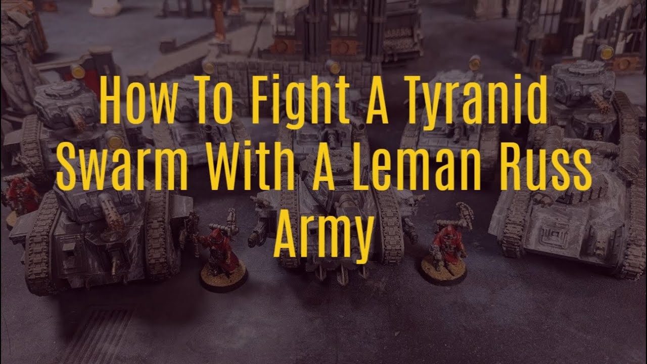 How to and how not to fight the nids in a tournament with your all Russ ...