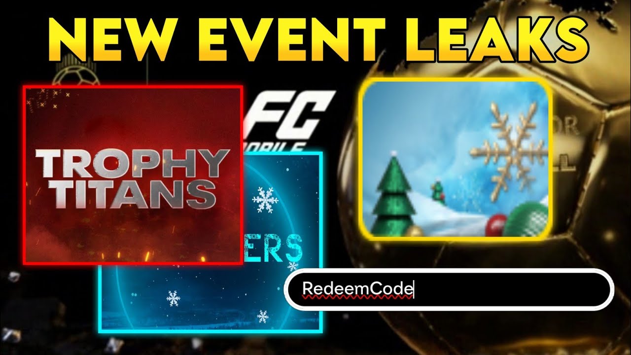 HOW TO GET NEW EVENT TROPHY TITANS AND WINTER WONDERS LEAKS CODES IN EA ...