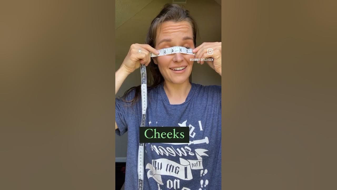 How to Measure Your Face - YouTube