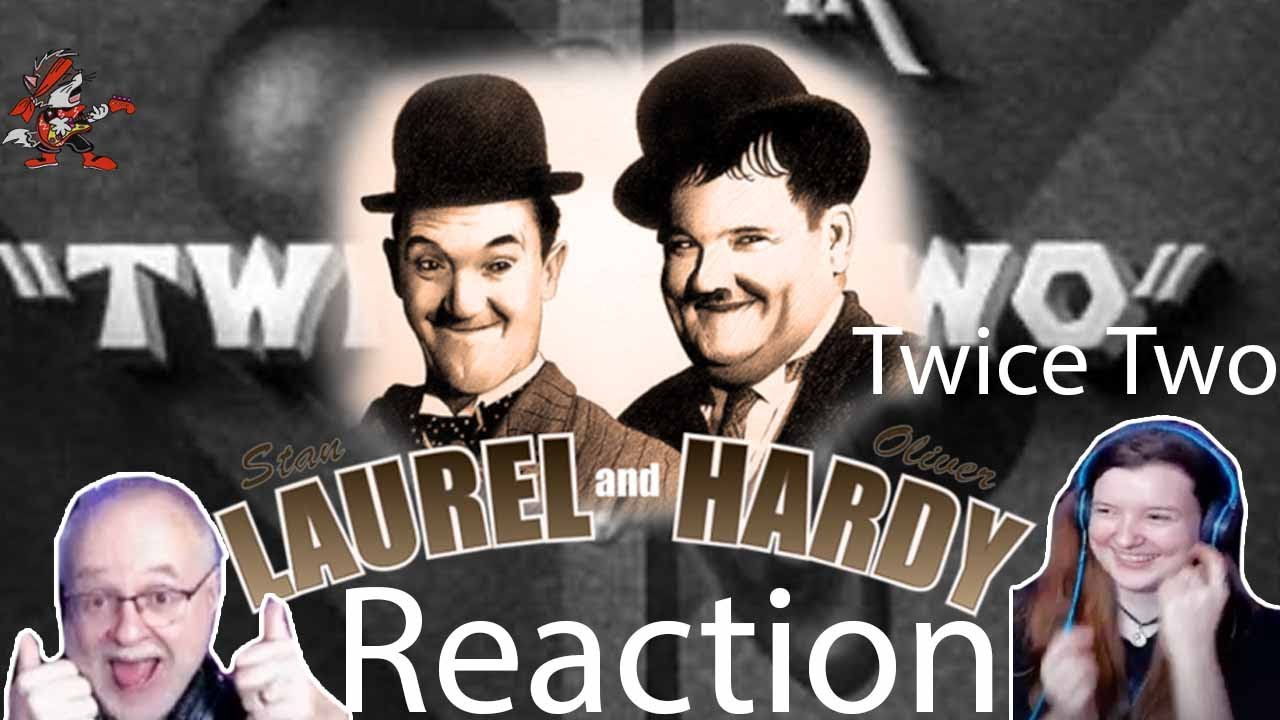 Laurel & Hardy - 𝐓𝐰𝐢𝐜𝐞 𝐓𝐰𝐨 - 1933 (Dad&DaughterFirstReaction) - YouTube