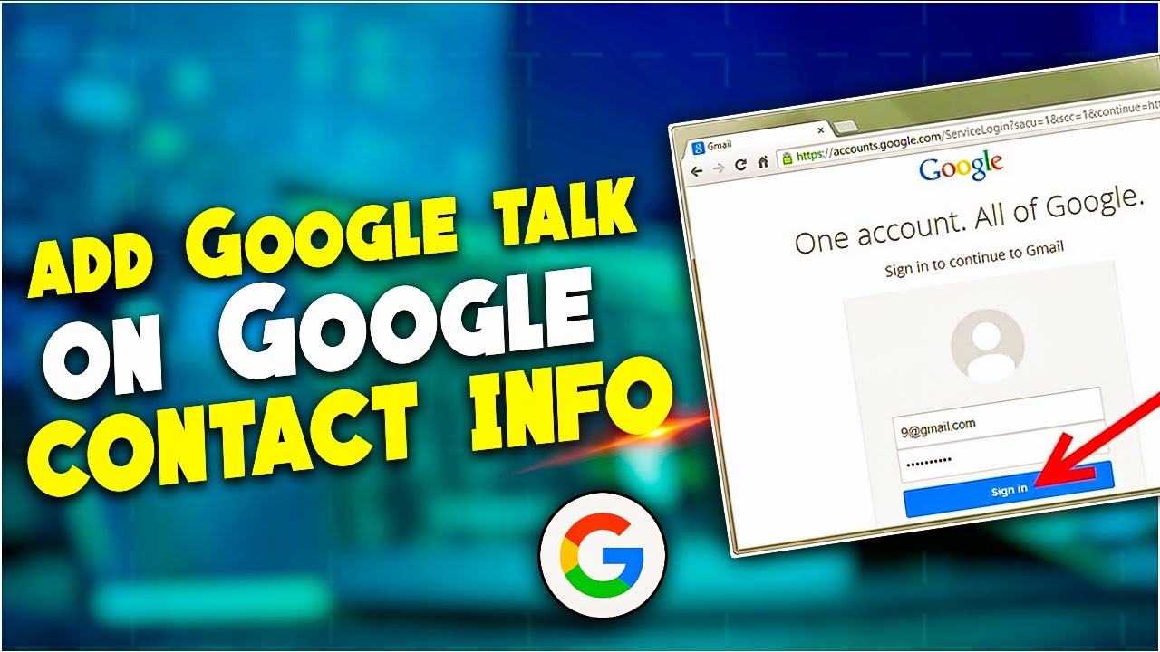 How to add Google talk on Google contact info 2024 | Google Assistant ...