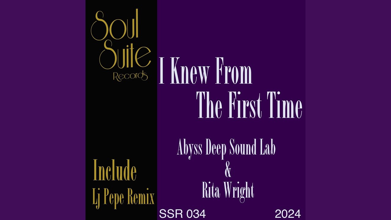 I Knew From The First Time (Original Mix) - YouTube