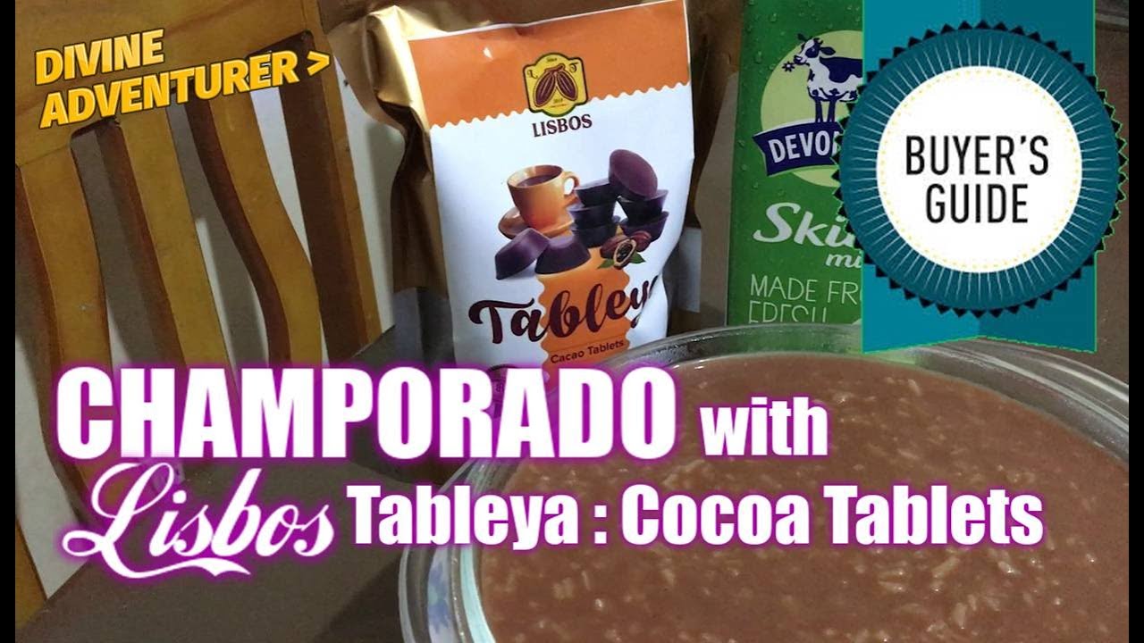🧿DA: Champorada with Lisbos Tableya 🥣 - YouTube