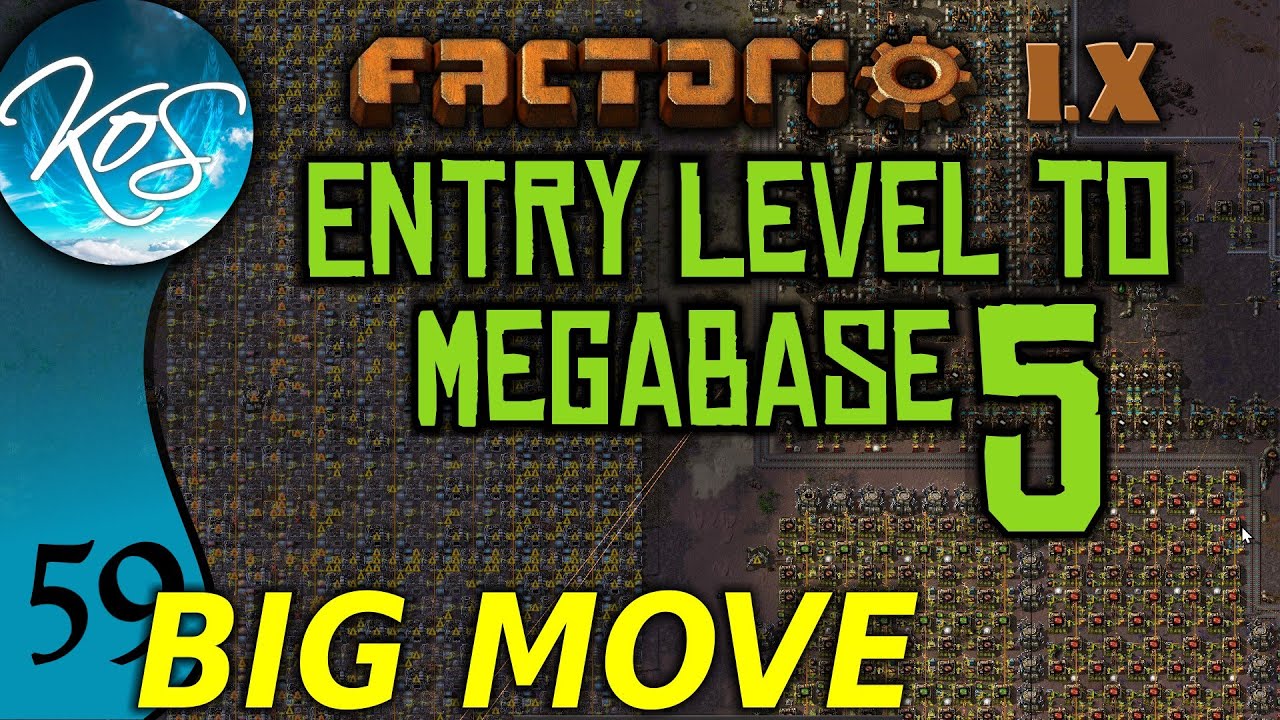 Factorio 1.X Entry Level to Megabase 5 - 59 - OUTPOST COMPLETION ...