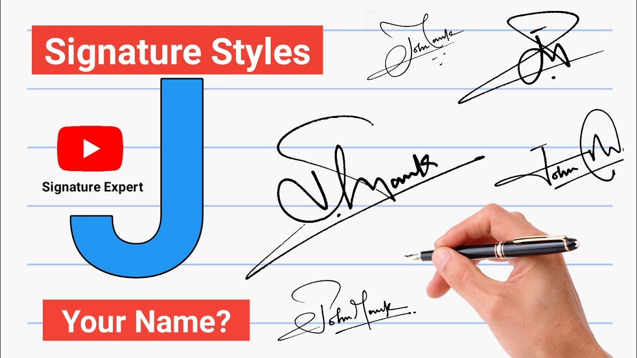 J Signature Styles | J Signature Ideas | Signature Style Of My Name # ...