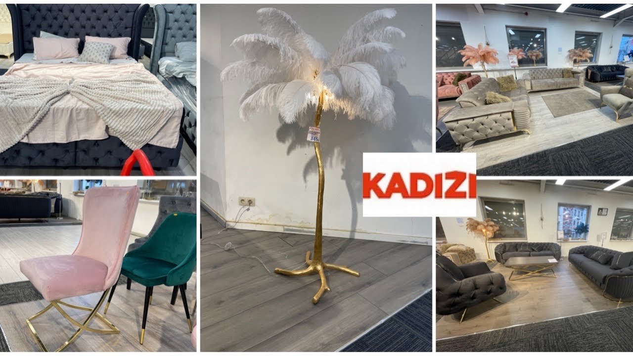 KADIZI : SALON CHAISE TABLE LIT - YouTube