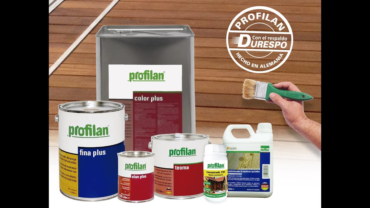 Protege tus maderas con Fina Plus de Profilan: a base de agua, rápido ...