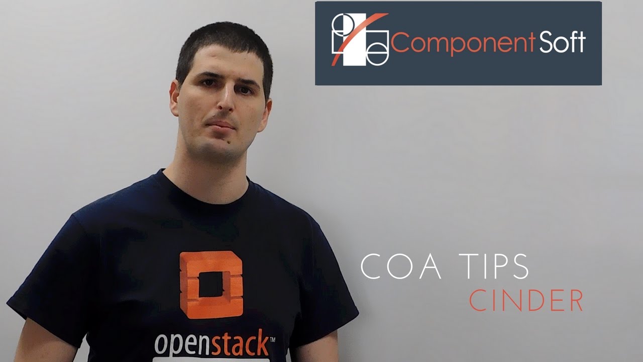 COA Tips: Cinder the OpenStack Block storage - YouTube