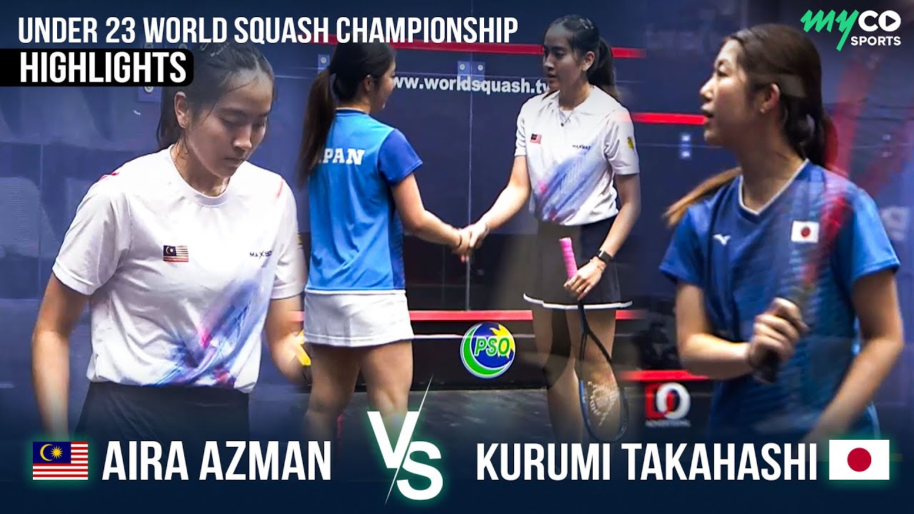 Aira Azman Defeats Kurumi to Reach U23 World Squash Championship ...