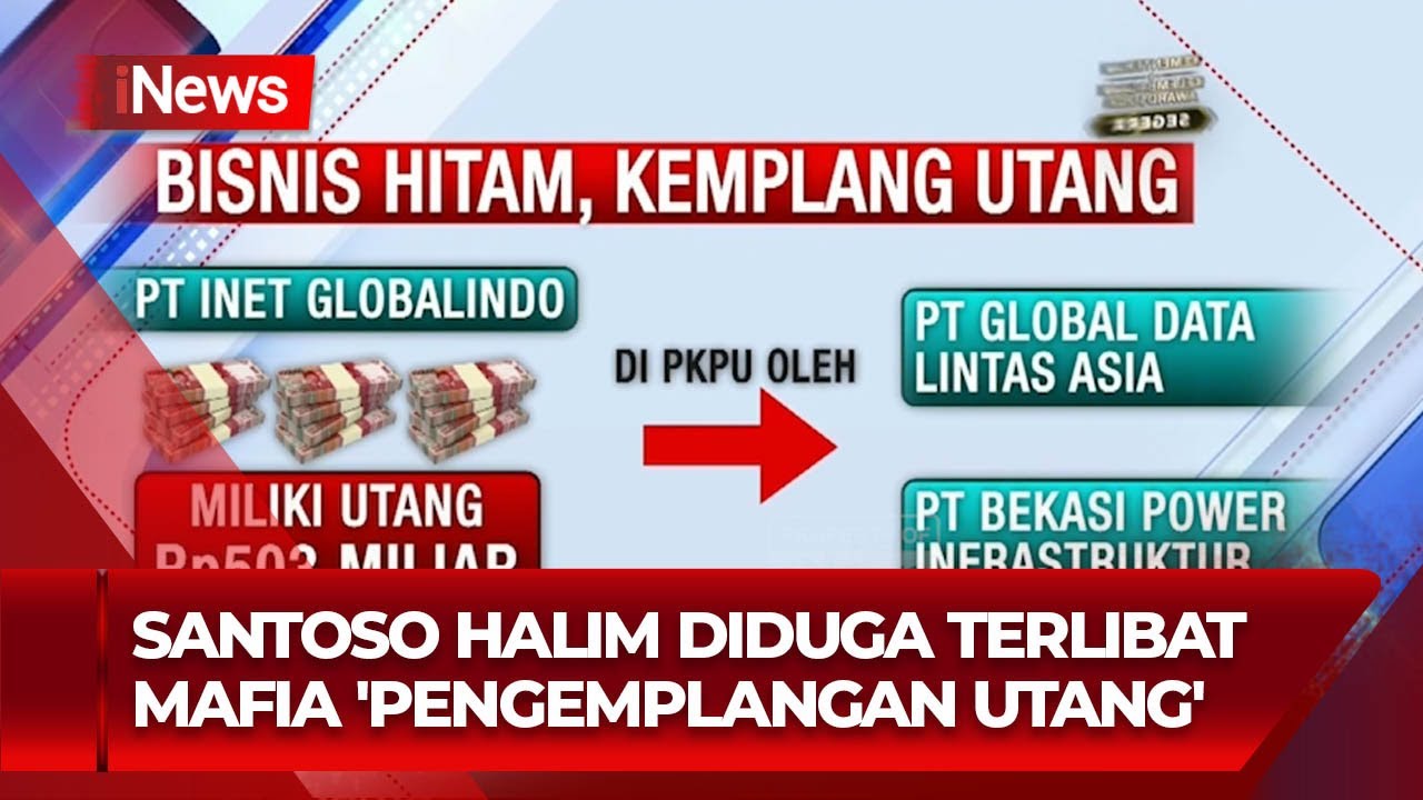 Santoso Halim Diduga Terlibat Mafia 'Pengemplangan Utang' - iNews Prime ...