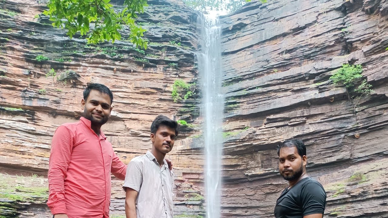 Basudhara waterfall Katni M P ki san Aaj aap ka Najara dikhaye ge Rider ...