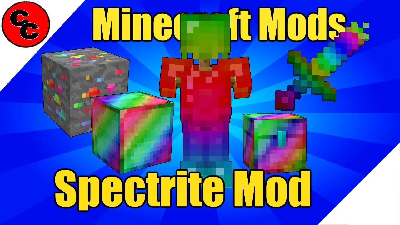Minecraft Spectrite Mode - YouTube