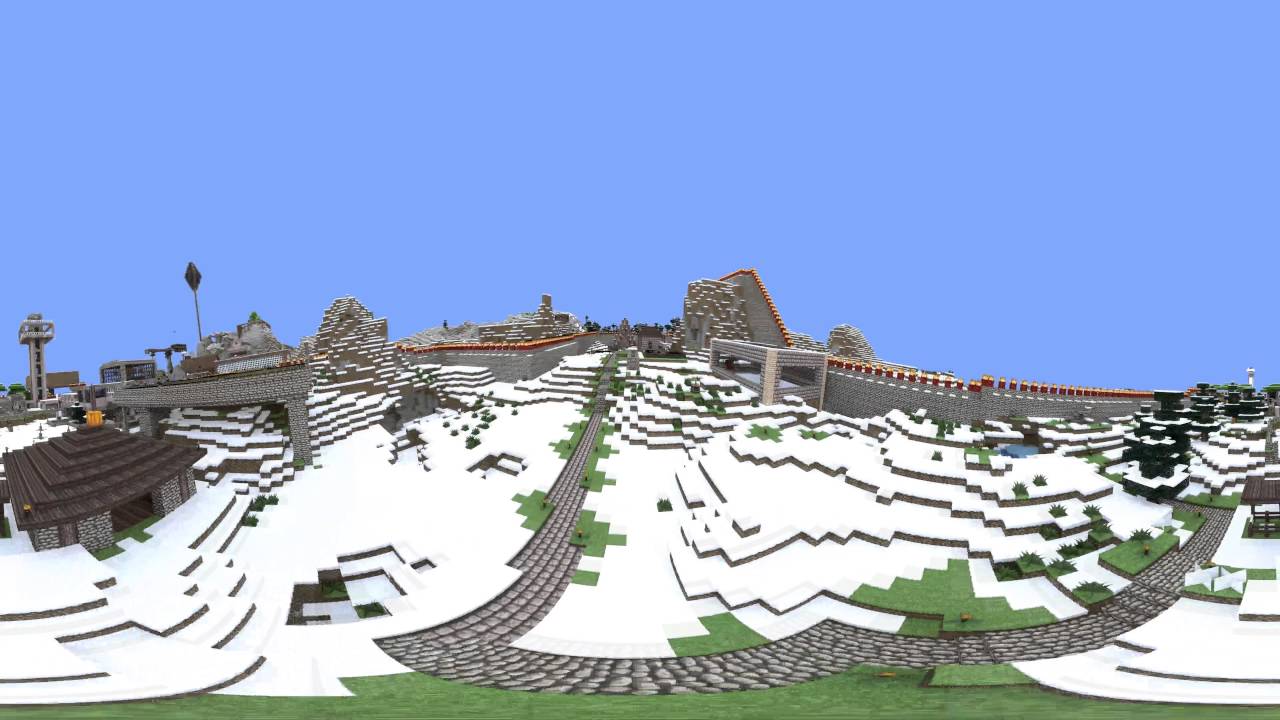 Minecraft 360 Degree video 2160p - YouTube