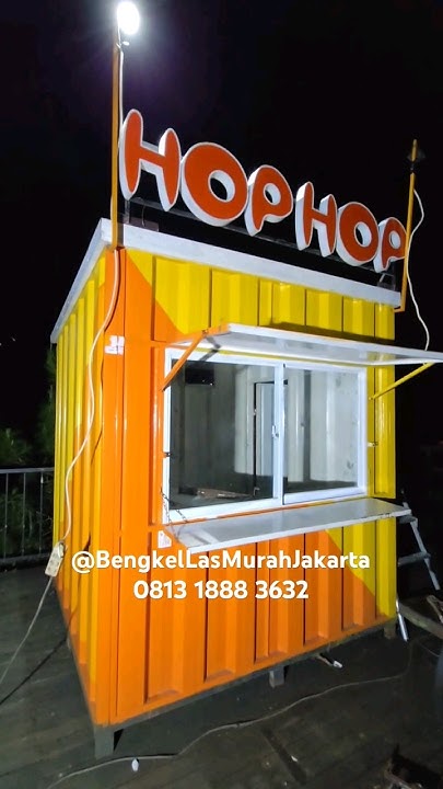 Booth Container Hop HopMore info 0813 1888 3632#boothcontainer #booth #container #viral #fyp ...