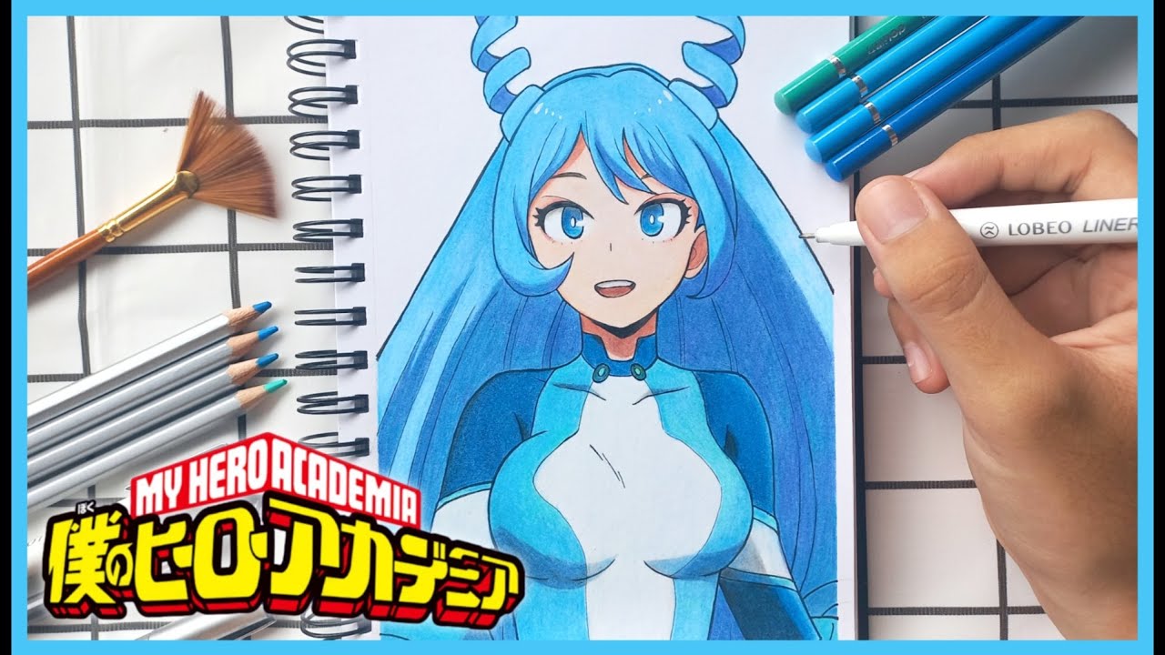 Drawing NEJIRE HADO [ My Hero Academia ] - YouTube