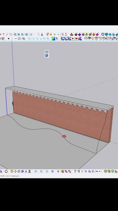 create complex FACADE IN SKETCHUP / sketchup tutorial ADVANCE - YouTube