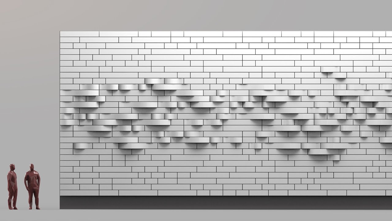 # 325 : Parametric Random Wall with N Brick Types / Grasshopper ...