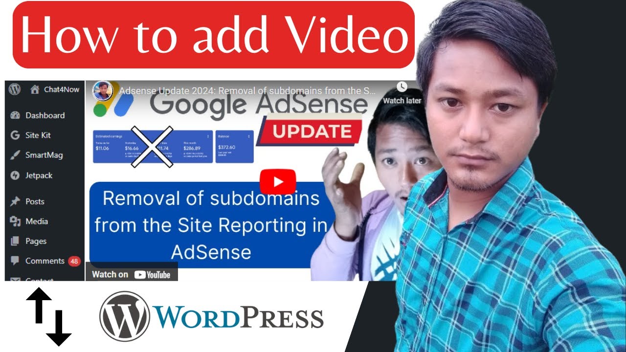 How To Add Video In Wordpress Add Video To WordPress Site YouTube How To Add Video In Wordpress Add Video To WordPress Site YouTube