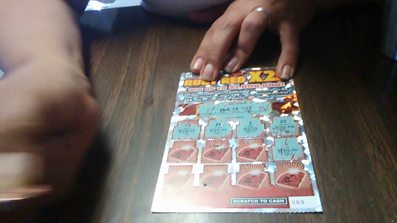 Ruby red x 25 scratch tickets loving all video 1 - YouTube