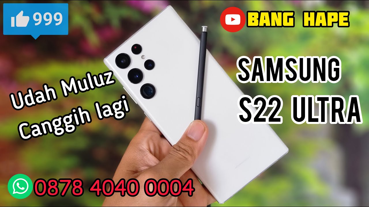 (Sold) Mulus Bezel Plastikan - Review Samsung Galaxy S22 Ultra 256gb ...