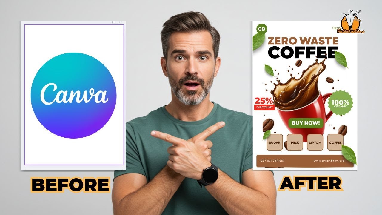 Create Stunning Posters with Canvas – Easy & Quick Guide! - YouTube