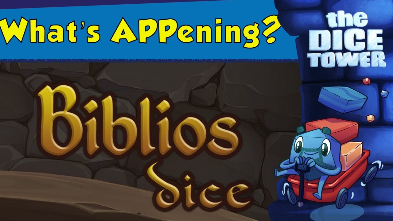 What's APPening - Biblios Dice (Jan. 2026) - YouTube