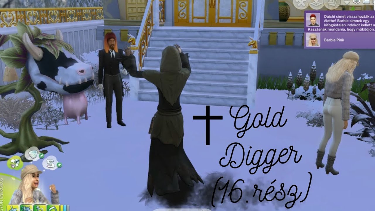 Gold Digger (16.rész)💀 A halál csókja 💋/The sims 4 - YouTube