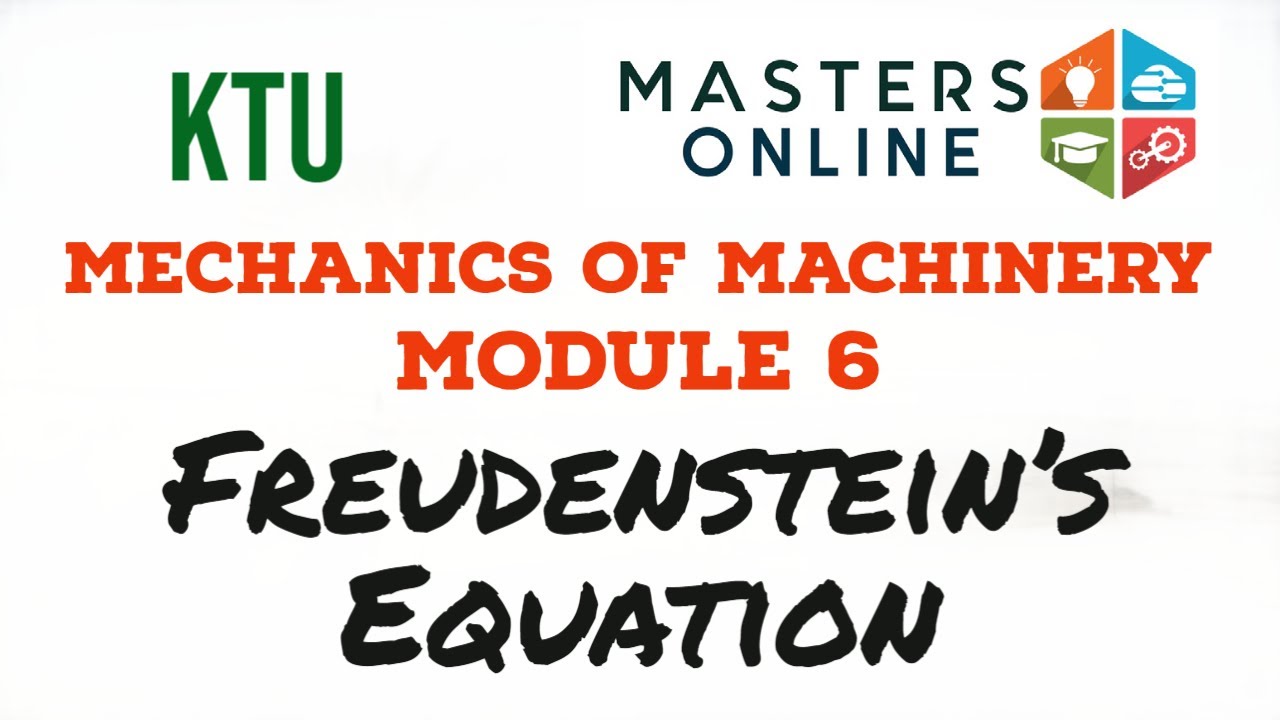 MOM MODULE 6 PART 6 - Freudenstein's Equation problem 1- Masters Online ...