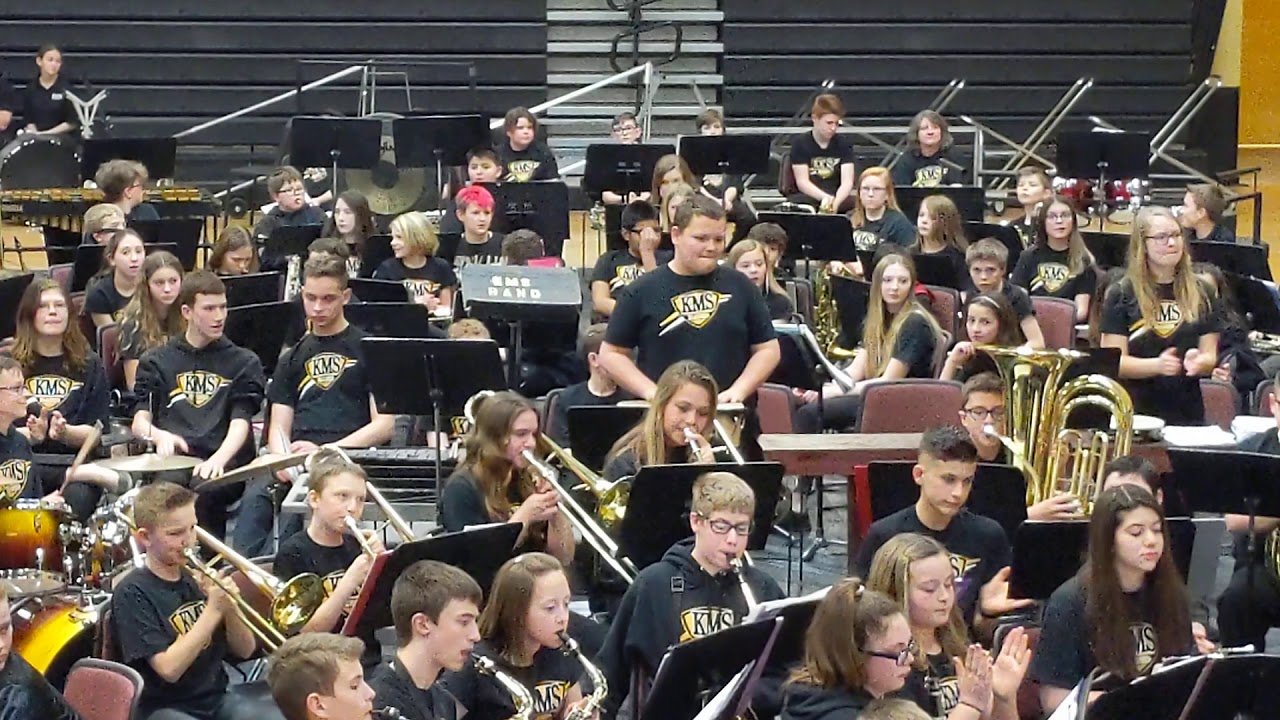 KMS 7th Grade Band - Happy 03/09/20 - YouTube